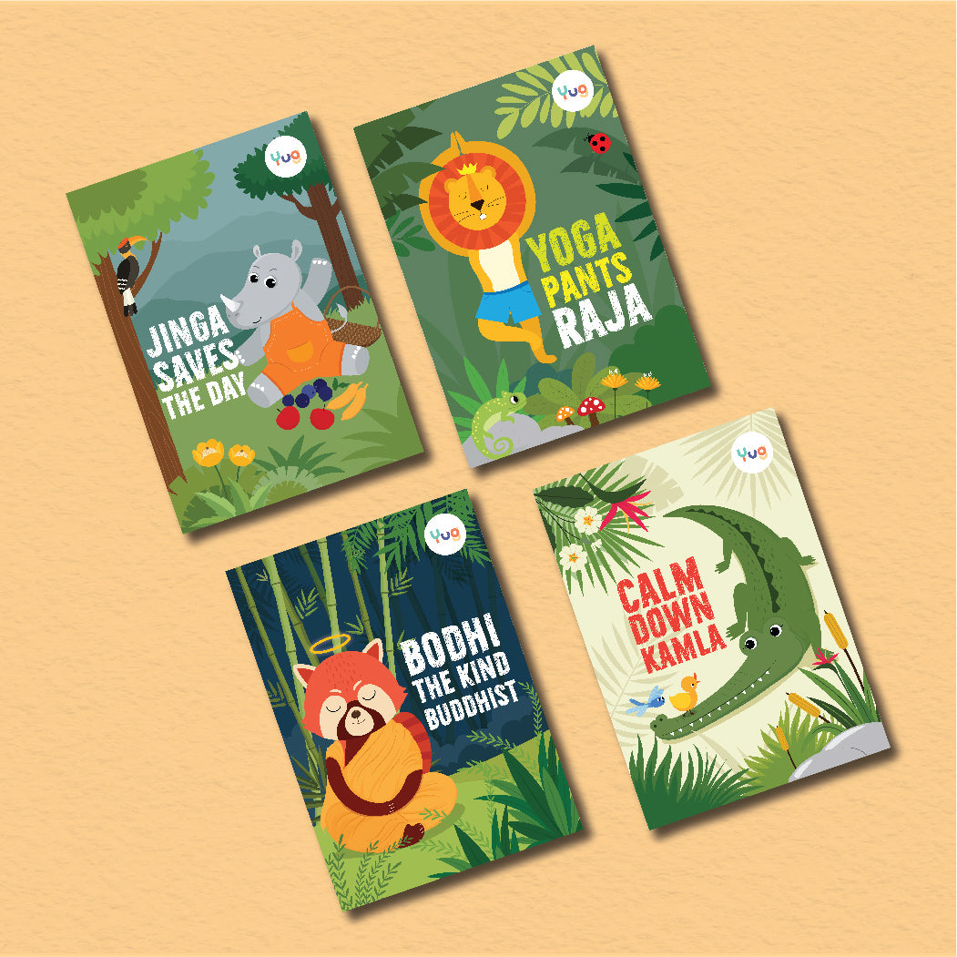 Yug Animal Series 1 Combo (Bodhi, Raja, Jinga and Kamla) – shop yug